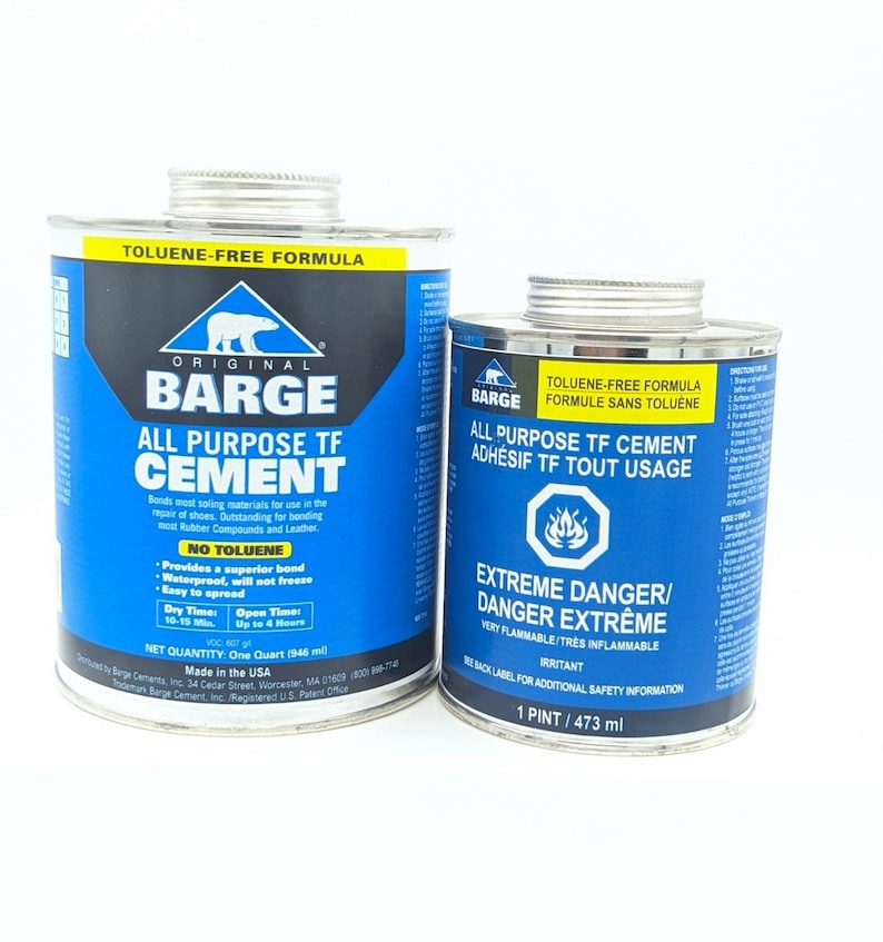 BARGE ADHESIVE/ All Purpose / Infinity /toluene Free (TF) / Quart ...