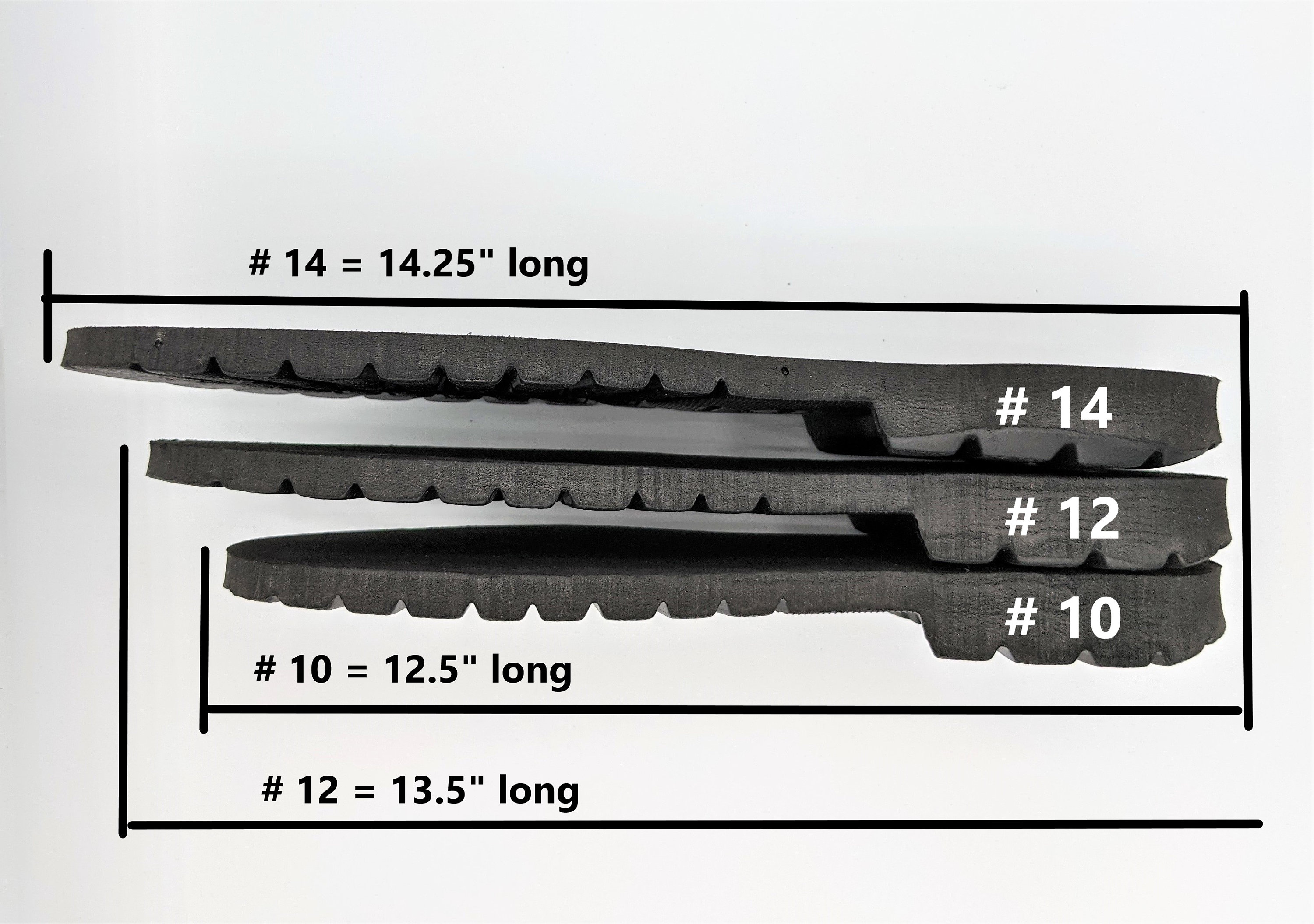 SOLETECH CREPE LUG Soles / Oil Resistant / Different Sizes / Shoe ...