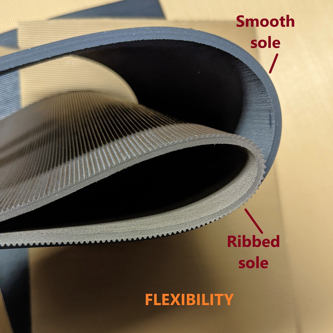 RIBBED & SMOOTH Rubber Soling Panels/3.5mm/shoe Repair/shoe - Etsy