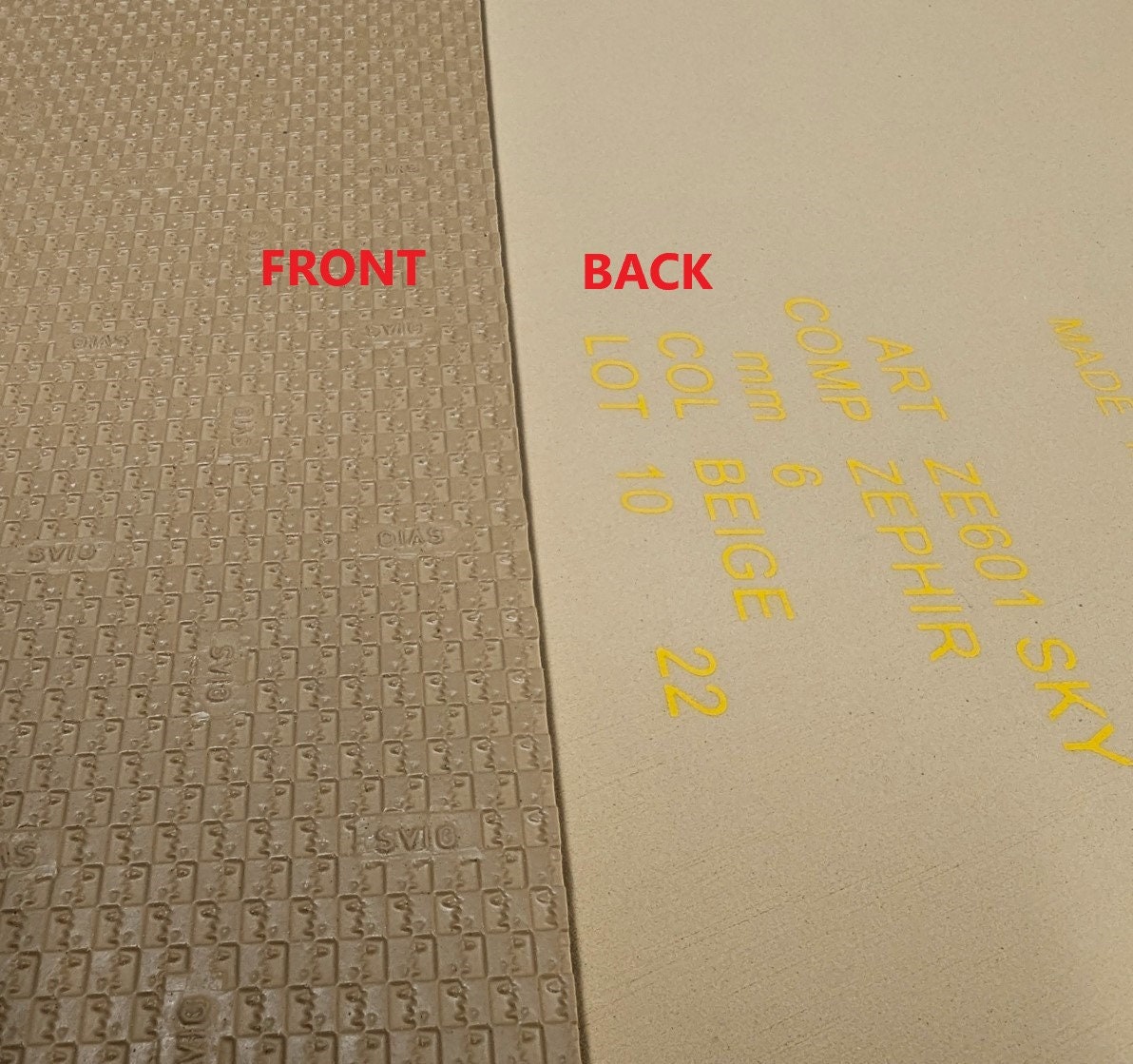 SVIG ZEPHYR Rubber Panel Sole: Shoe Repair, Shoe Making (8.75x14", 6mm ...