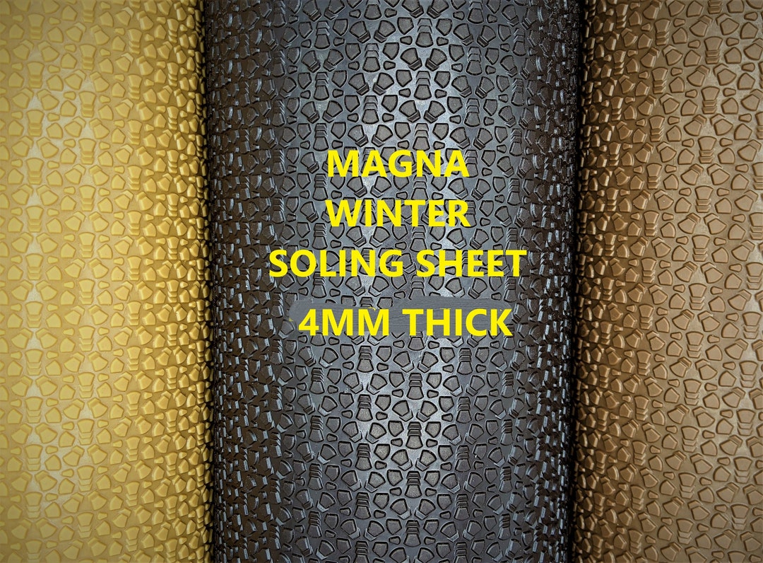 WINTER SOLING Sheet / Shoe REPAIR/ 4mm Thick / Shoe Making - Etsy