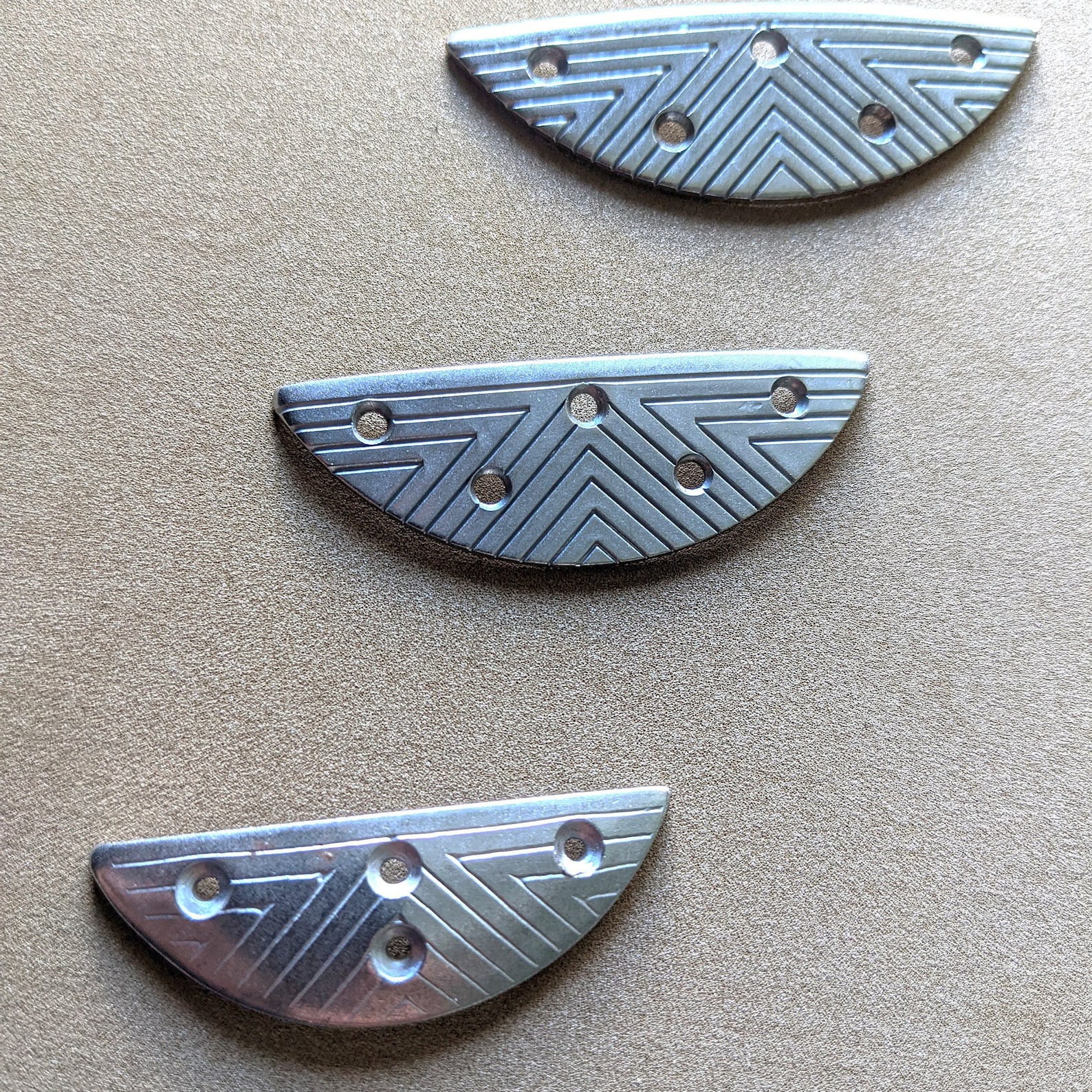 French Lulu METAL TOE TIPS/ 1.5mm/toe Sole Protector/shoe Repair ...