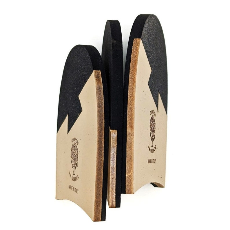 La Querce Heels: Italian Leather & Rubber Combination Sole for Shoe ...