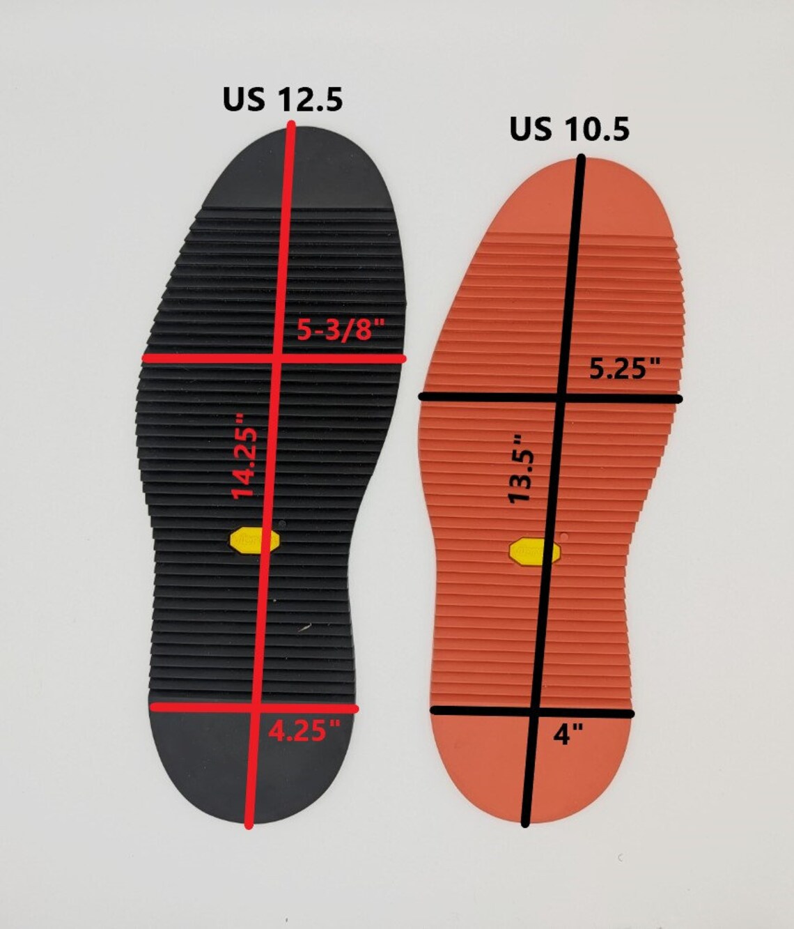 Vibram Mini Ripple Full Sole 342C: Shoe Repair, Shoe Making (pair) - Etsy