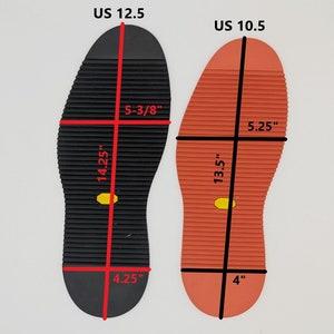 Vibram Mini Ripple Full Sole 342C: Shoe Repair, Shoe Making (pair) - Etsy