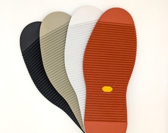 VIBRAM #127 ATHLETIC Full Soles /shoe Repair/shoe Making/sport Rubber ...