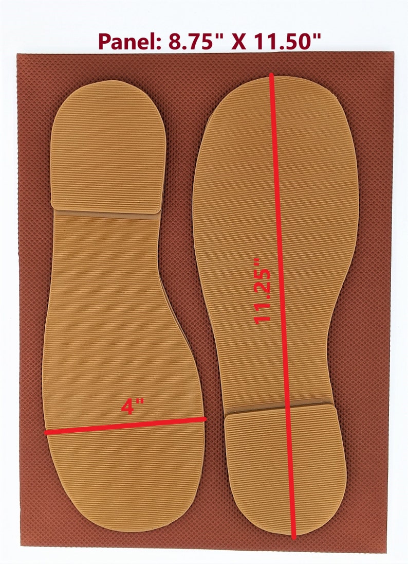 SOLEFLEX EVA Grid Sandal Sole Repair Panel: 10mm Thermo-moldable Sheet ...