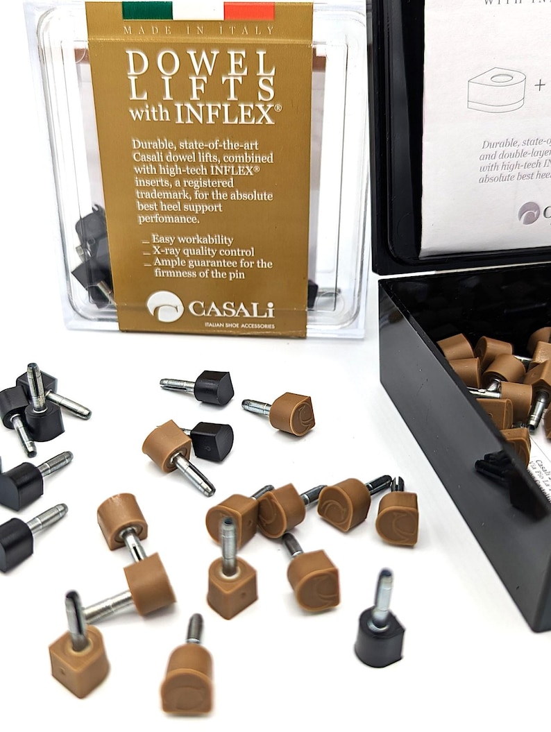 Casali Inflex High Heel Tips: 3mm Dowel Pin Shoe Repair - Italy - Etsy