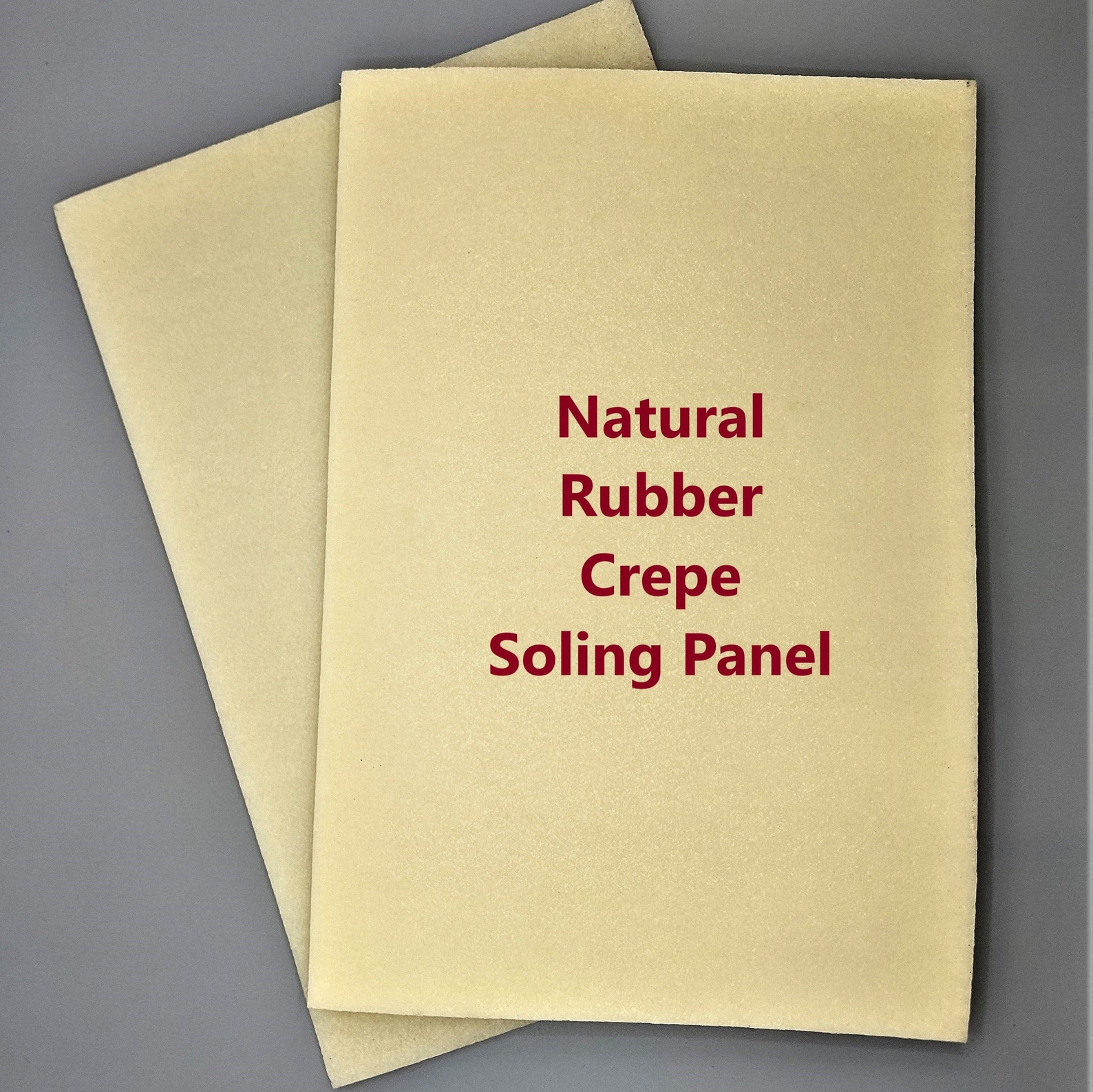 Natural Crepe Rubber Sole: 13x9" Shoe Repair Panel (6mm & 9mm) - Etsy