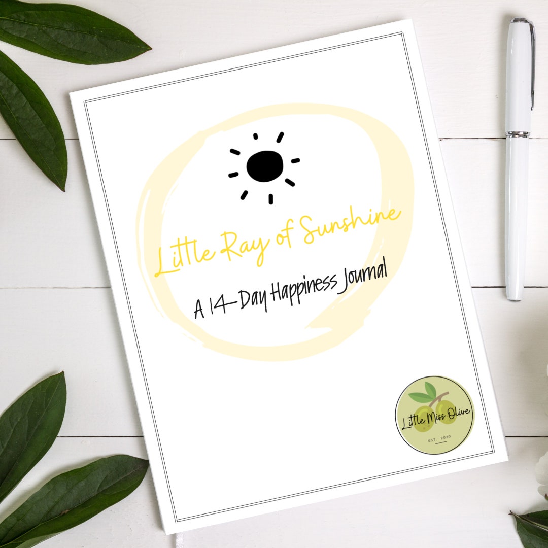 Little Ray of Sunshine: A Happiness Journal - Etsy