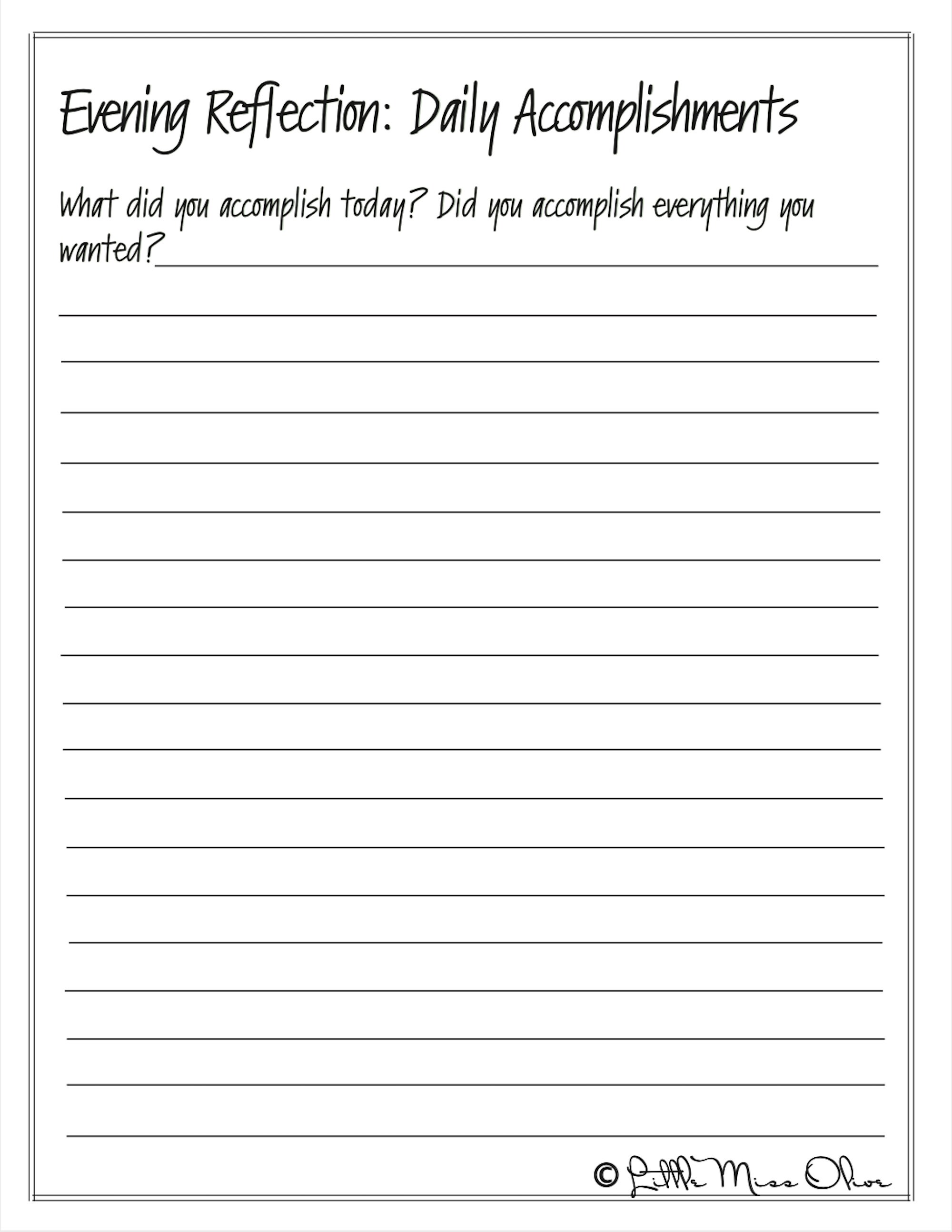 Daily Check-in: A One-day Journal - Etsy