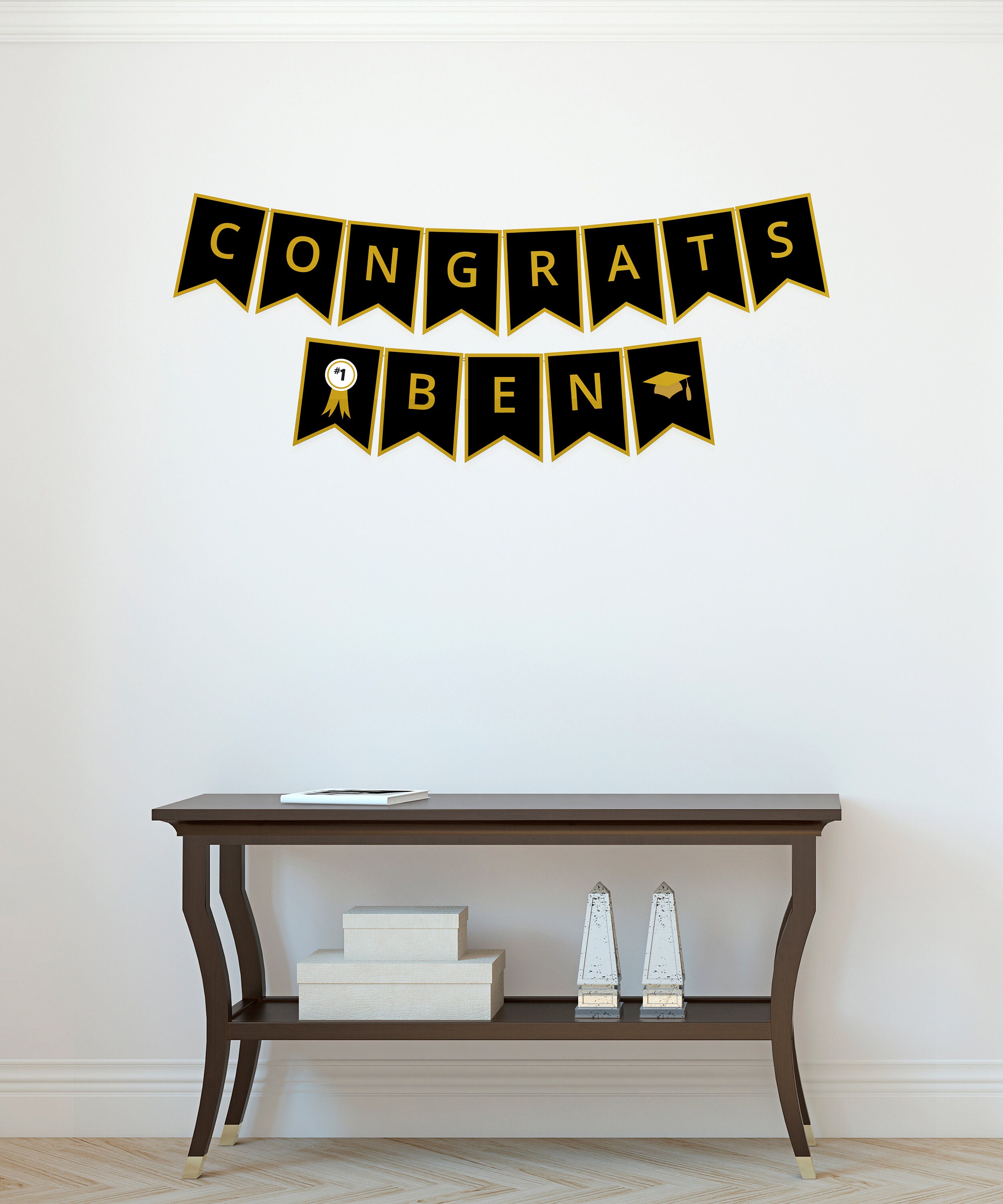 Congratulations Banner Graduation Banner Printable EDITABLE | Etsy