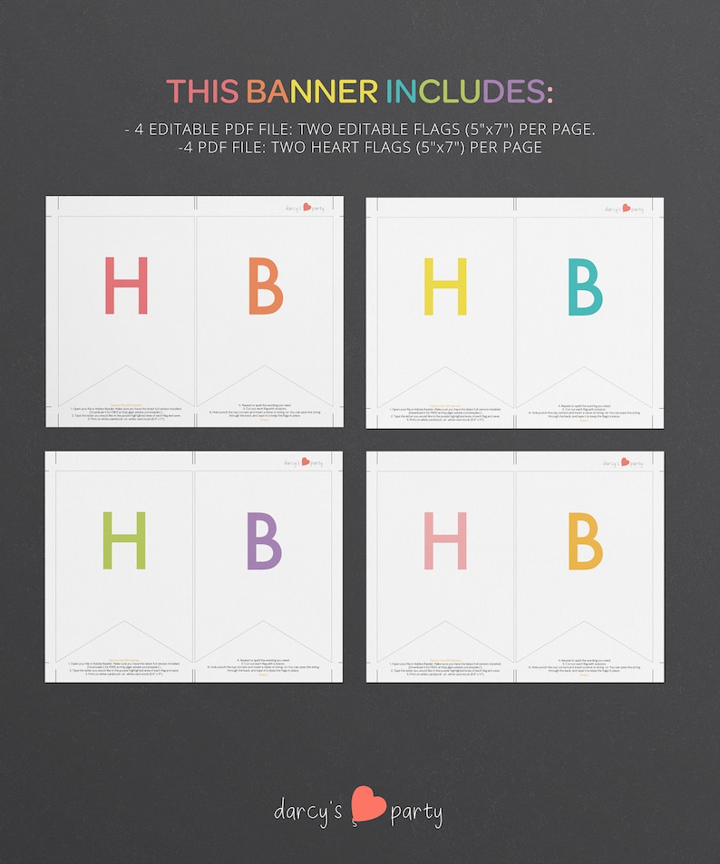 Rainbow Bannerbirthday Banner Rainbow Bunting Drive by | Etsy