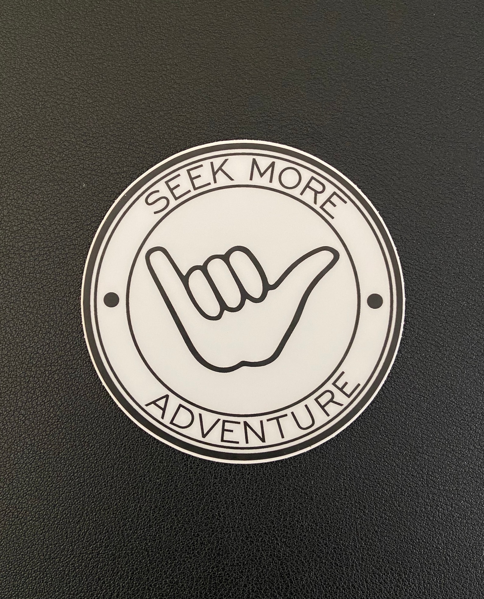 3" Round Seek More Adventure Sticker - Etsy