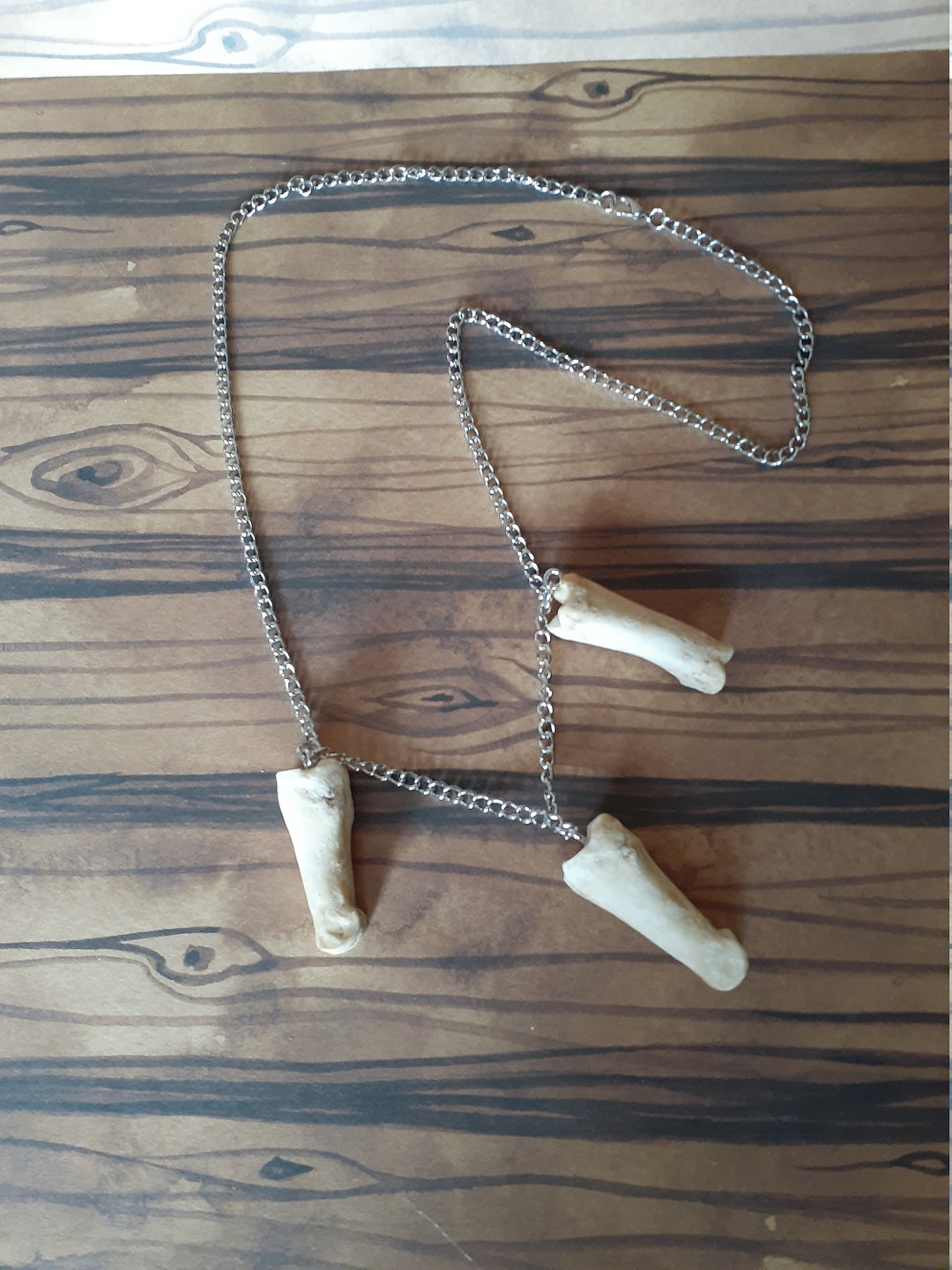 White-tailed Deer Toe Bone Necklace - Etsy UK