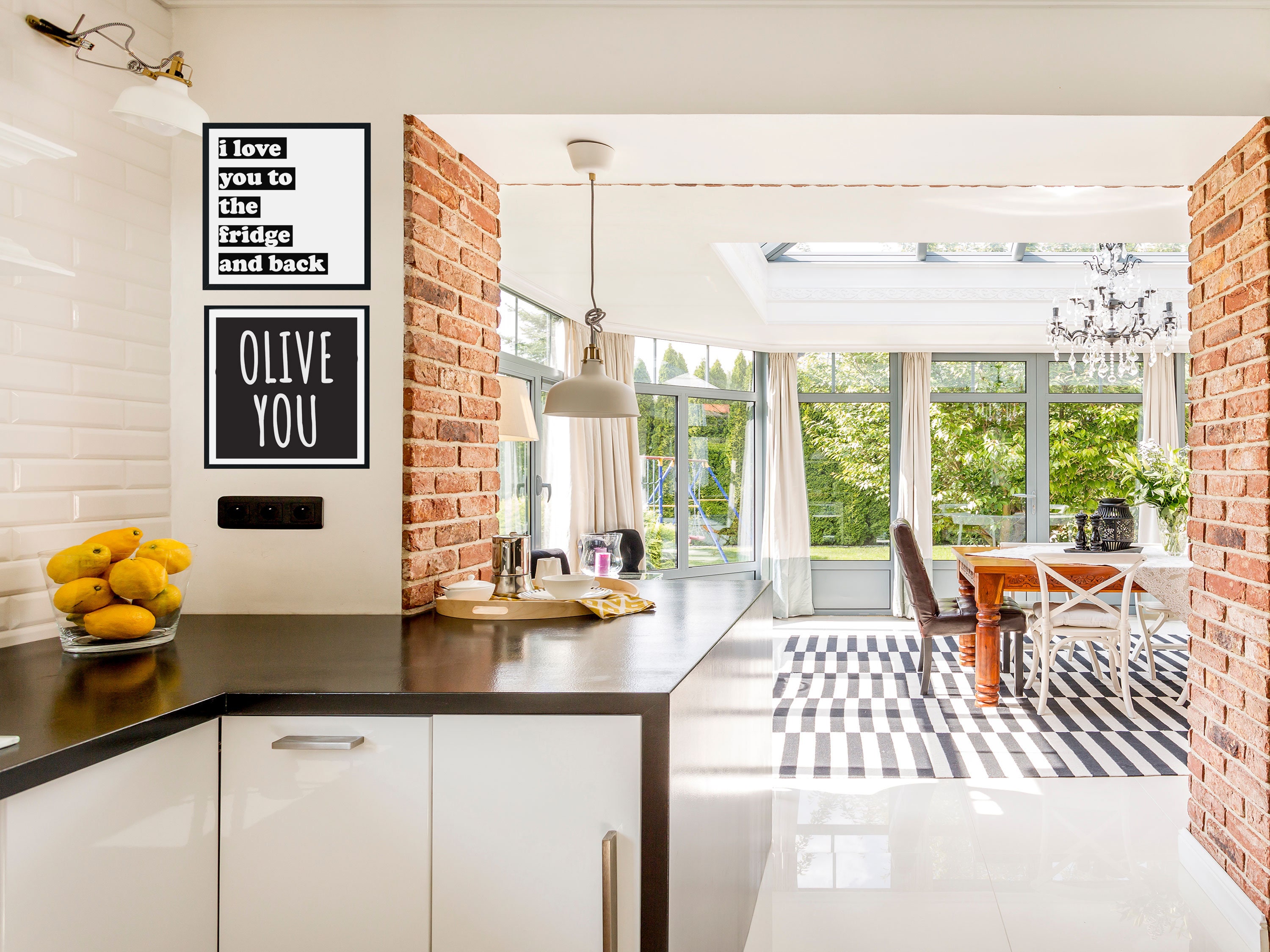 Olive You Printable Kitchen Sign | Funny Kitchen Sign | Cute Kitchen ...