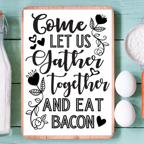 Printable Bacon Signs - Etsy