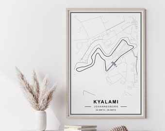 Formula 1 Autodromo Nazionale Di Monza Downloadable Poster - Etsy