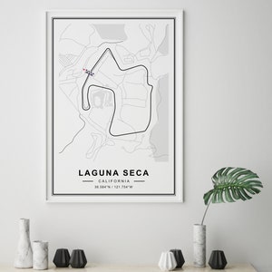 Mazda Raceway Laguna Seca Circuit Printcircuit Download United ...