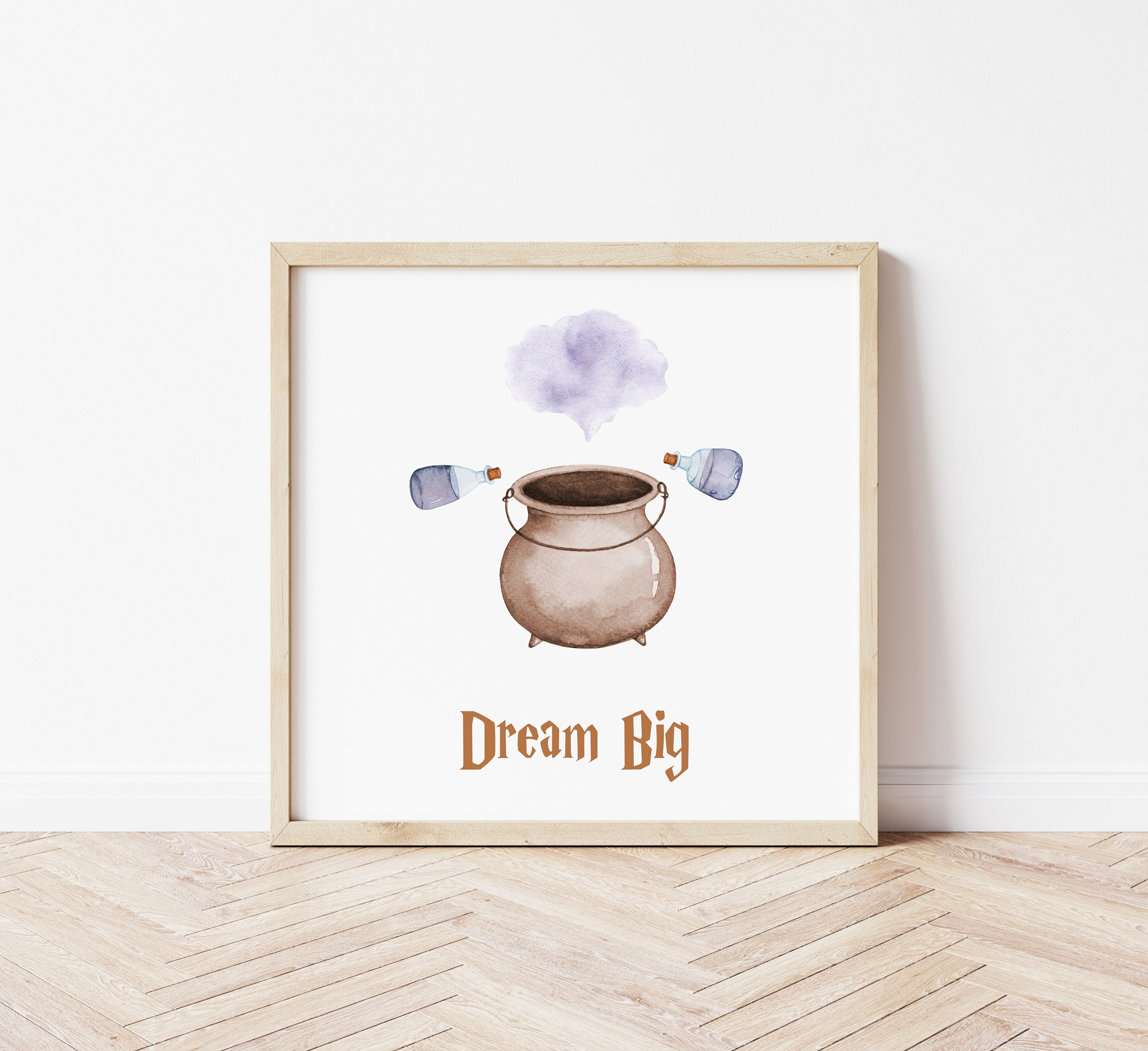 Wizard Poster Wizard Print Wizarding Nursery Decor Nursery - Etsy