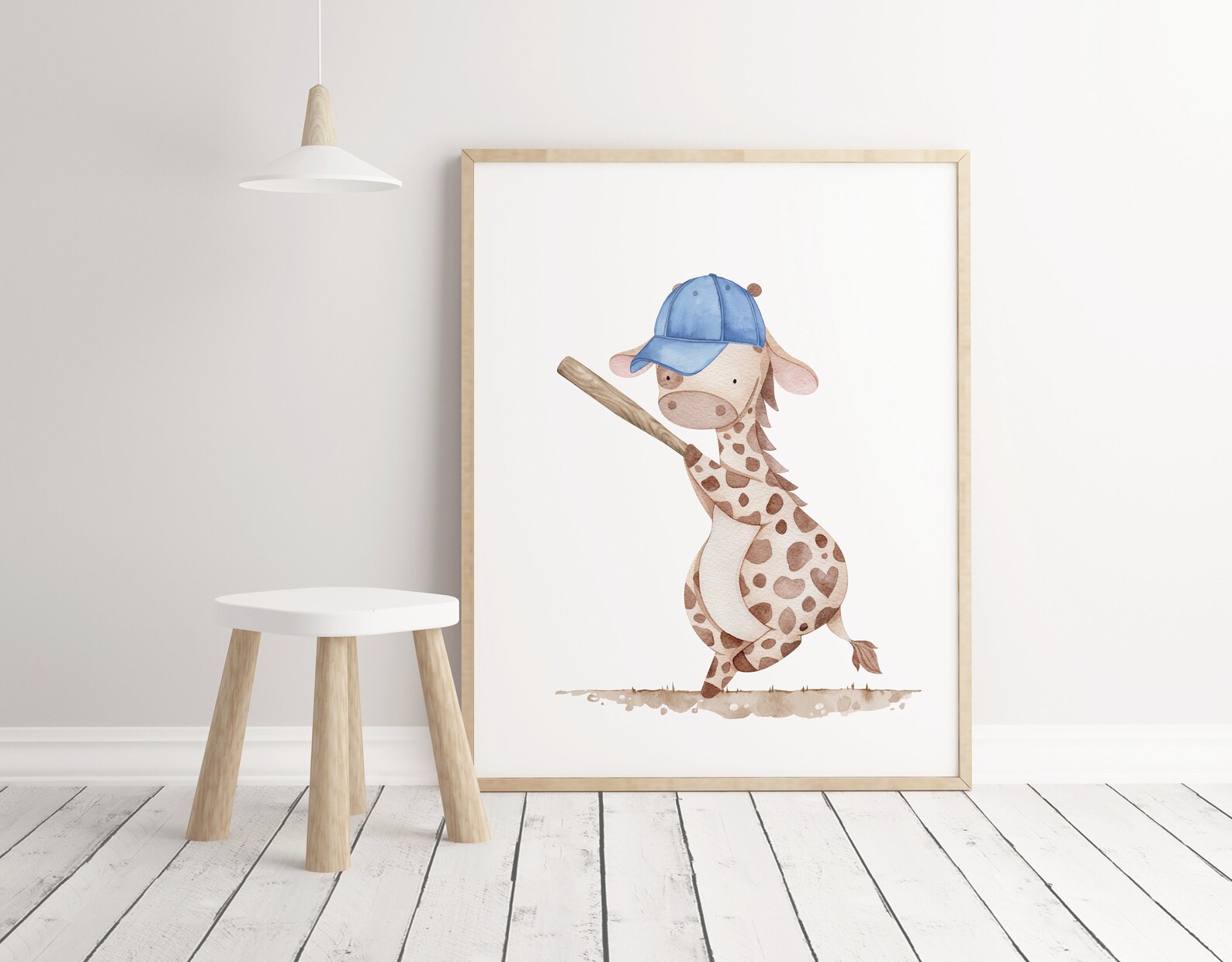 Baseball Print Kids Baseball Poster Nursery Sport Print - Etsy
