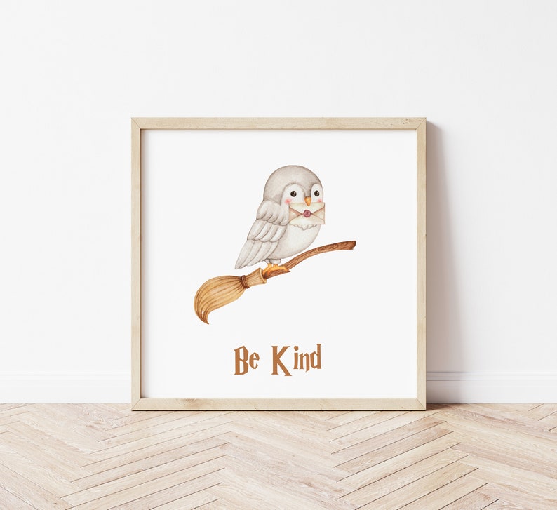 Wizard Poster Wizard Print Wizarding Nursery Decor Nursery - Etsy