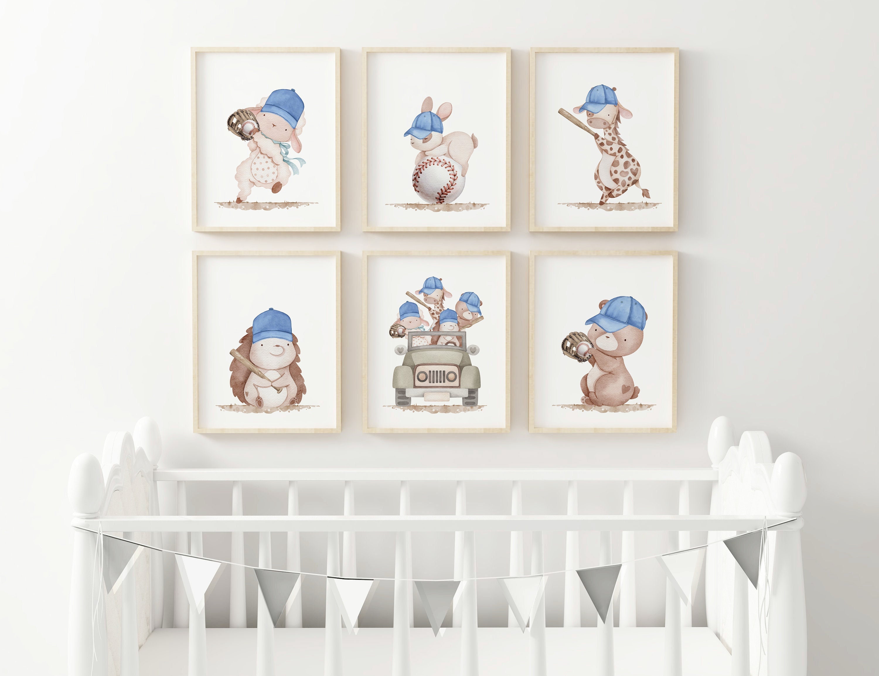 Baseball Print Kids Baseball Poster Nursery Sport Print - Etsy