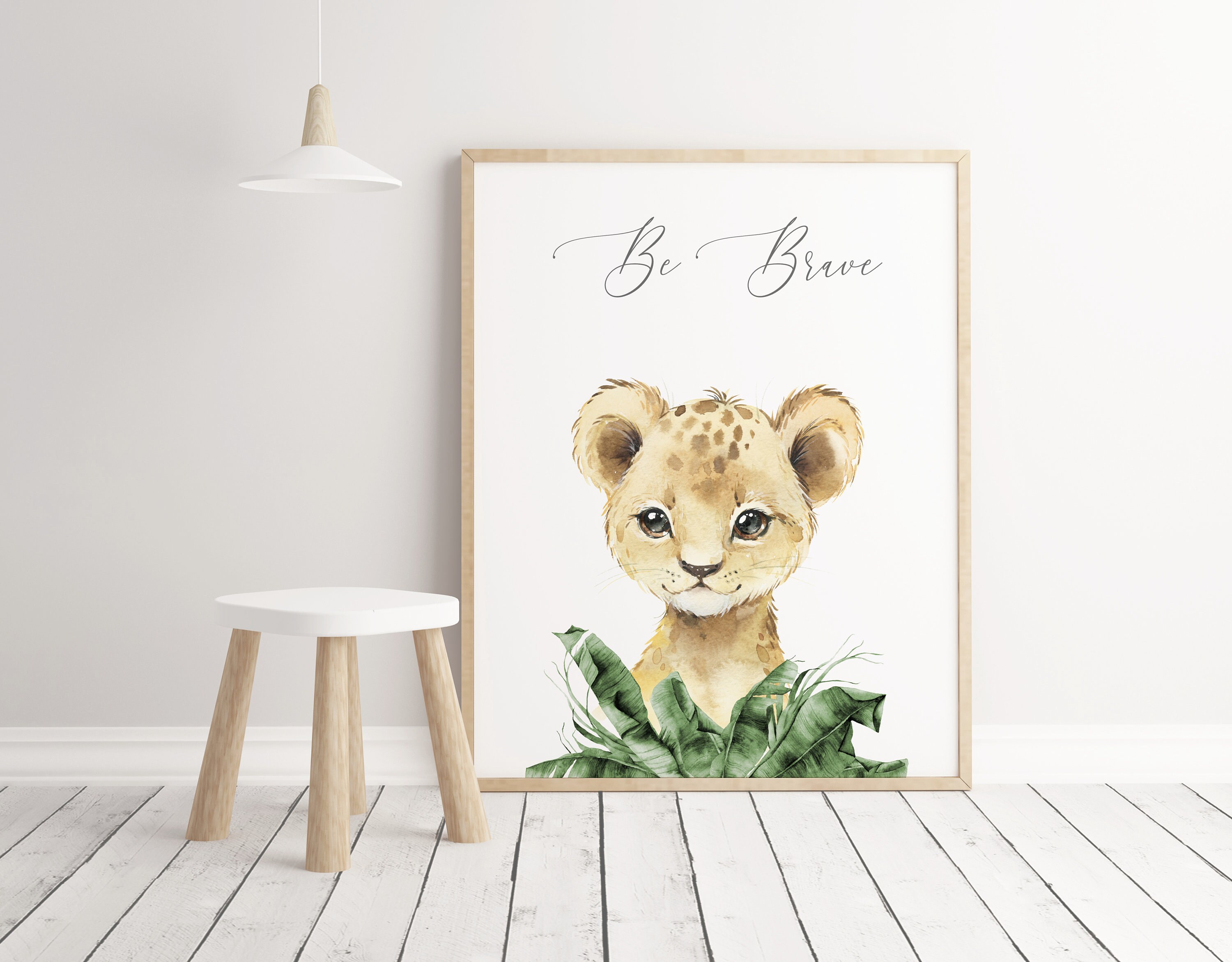 Safari Nursery Print Setsafari Nursery Artsafari Nursery - Etsy