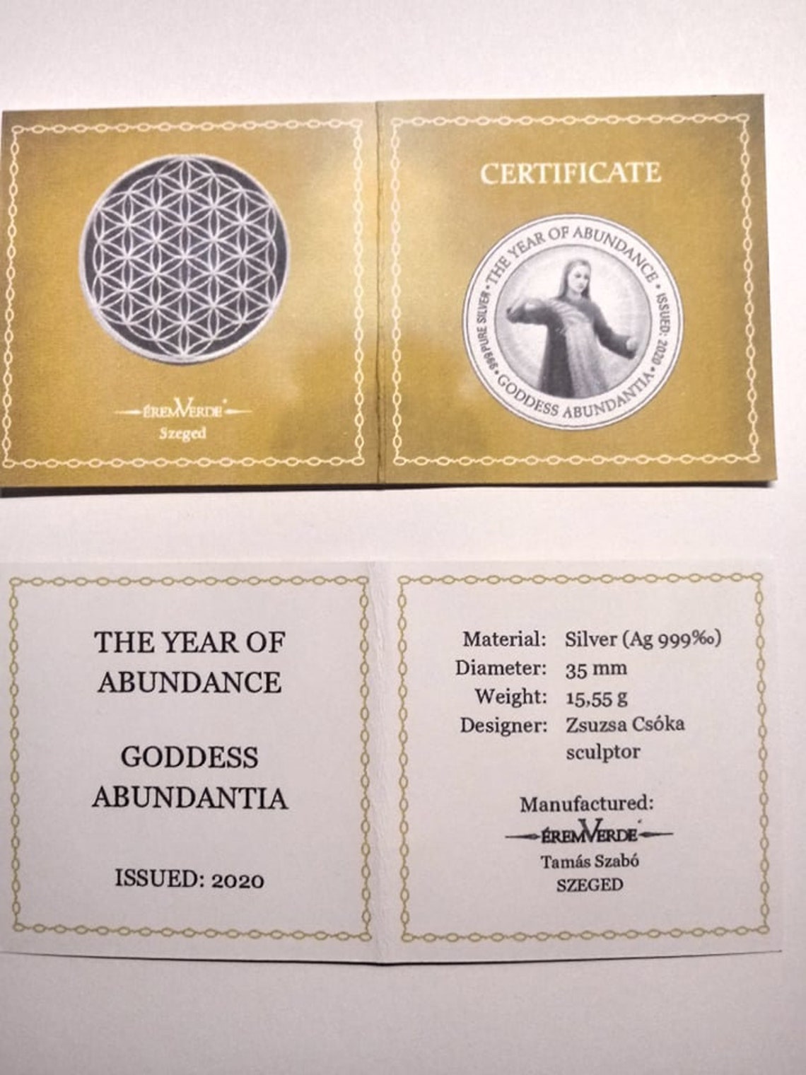 The Year of Abundance / Goddess Abundantia - Etsy