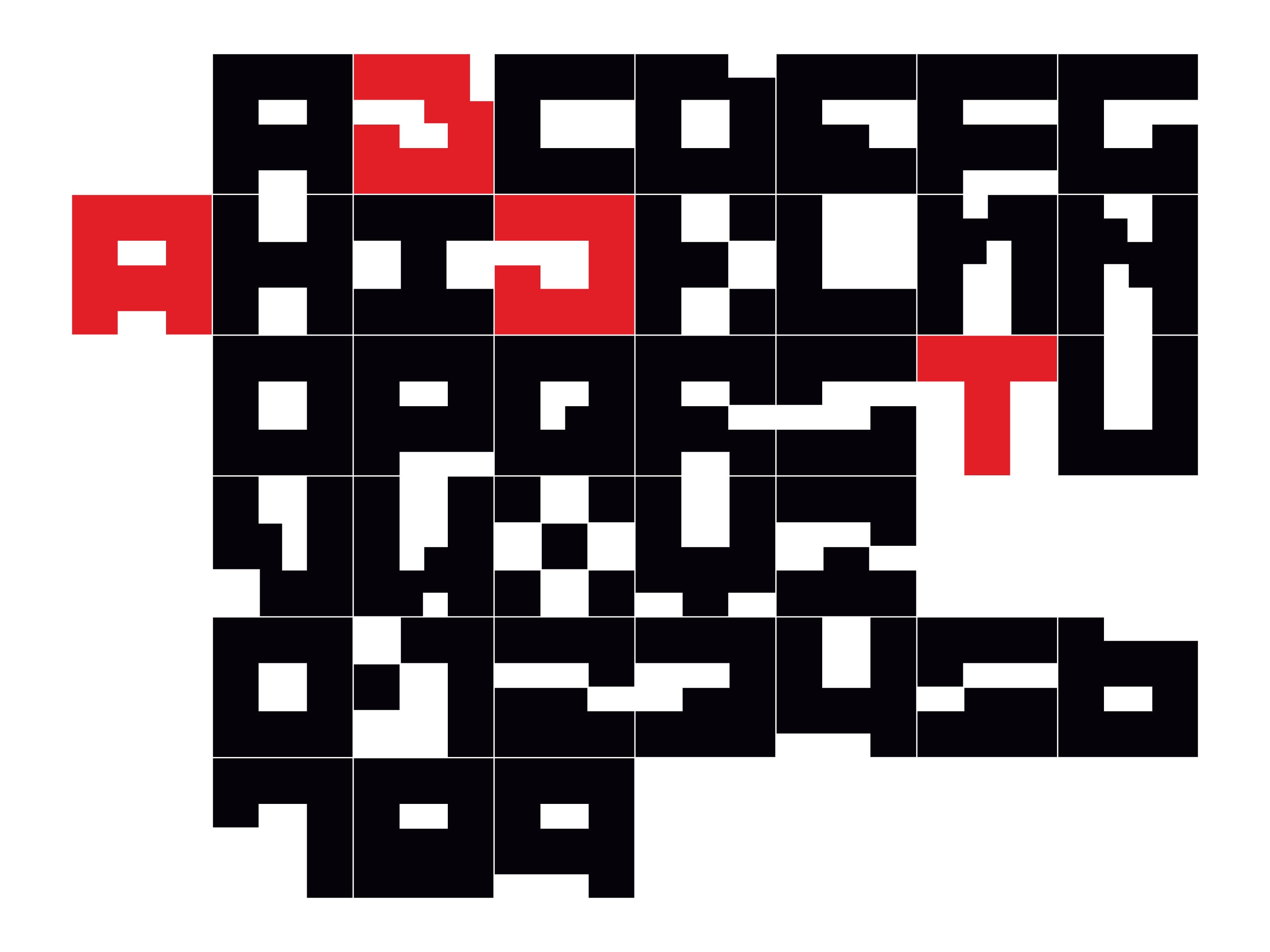 BAJT Pixel Font, Bitmap Font, Geometric Minimal Alphabet, Video Game ...