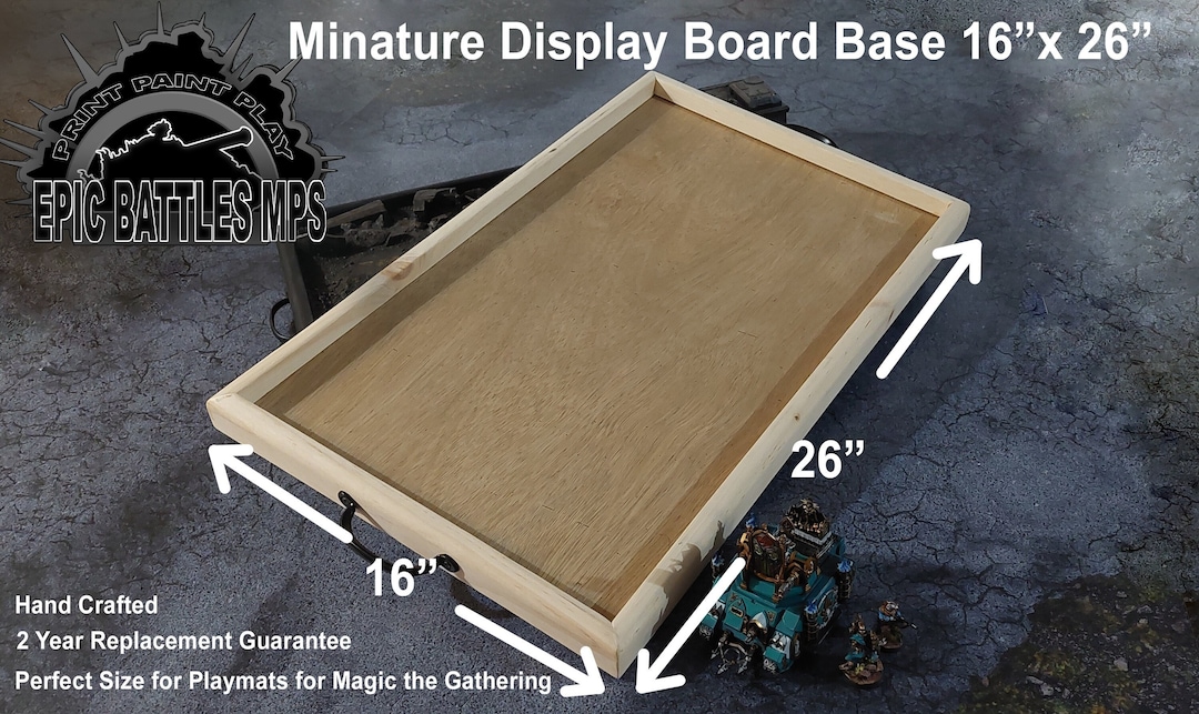 Miniature Display Board Base 16"x 26" - Etsy