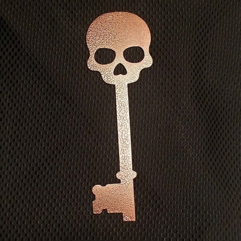 Metal Skeleton Key Halloween Decor Skull Home Decor | Etsy