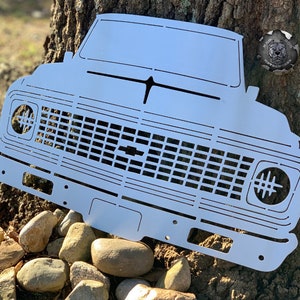 1971 Chevy C10 Front End Metal Art - Bad Dog Metalworks Home Decor ...