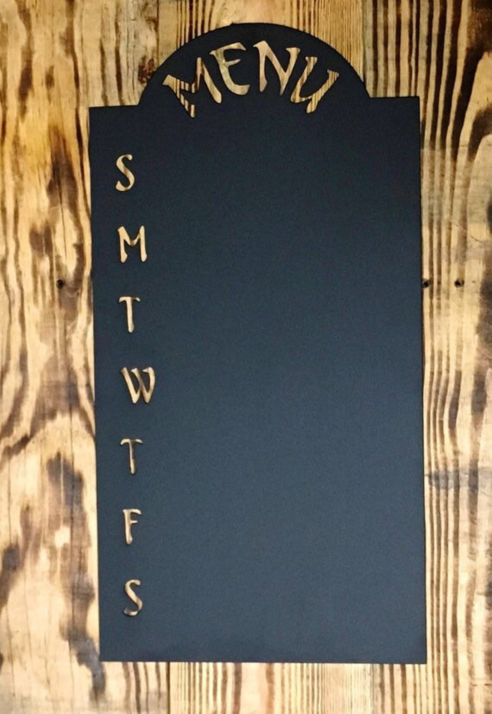 Magnetic Wall Menu Chalkboard Kitchen Decor Metal Sign - Etsy