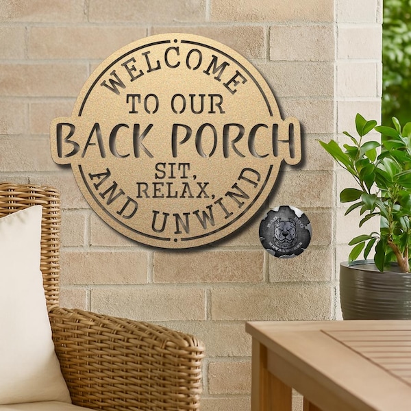 Back Porch Signs - Etsy