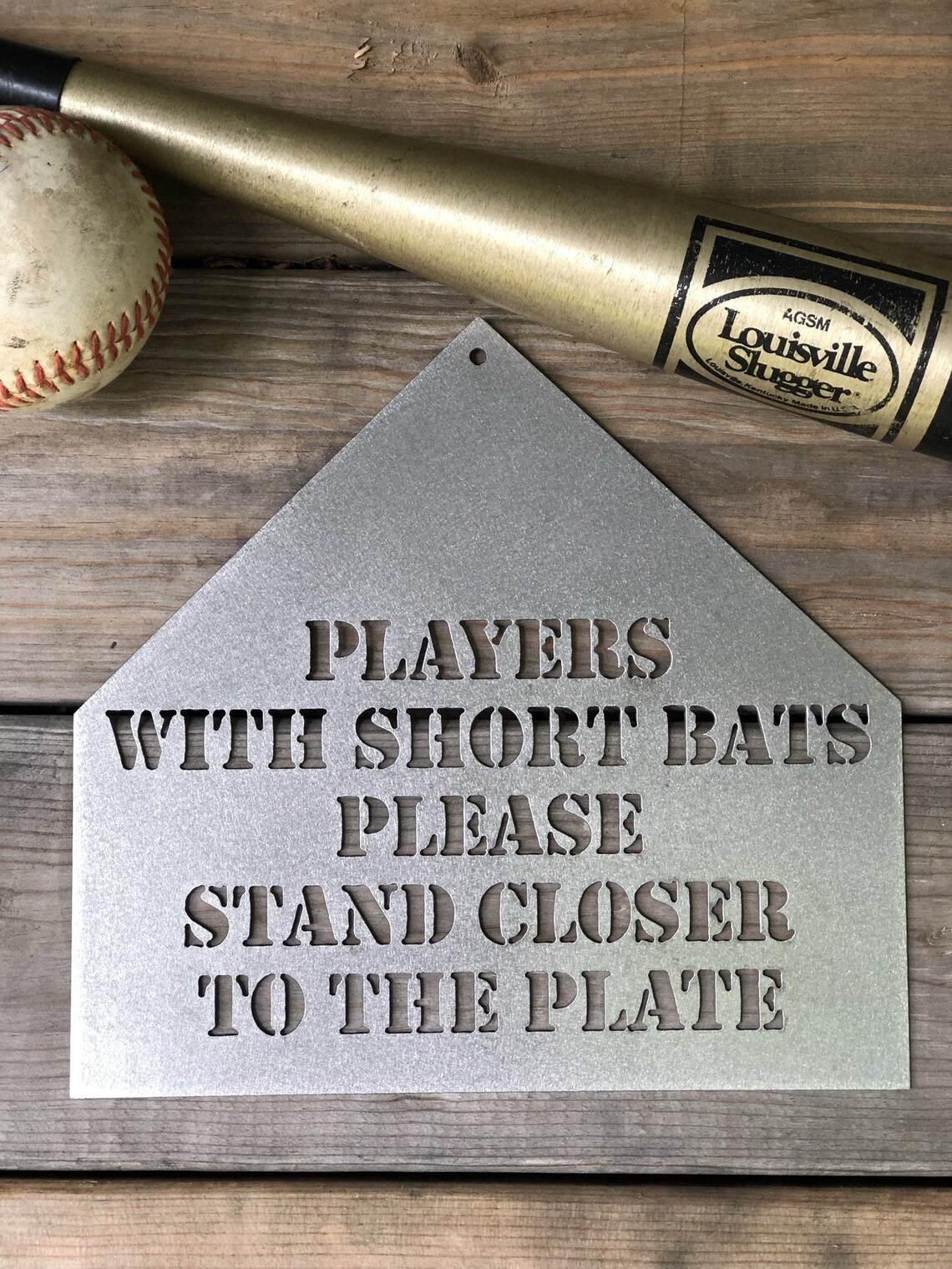 Players With Short Bats Please Stand Closer to the Plate Funny - Etsy