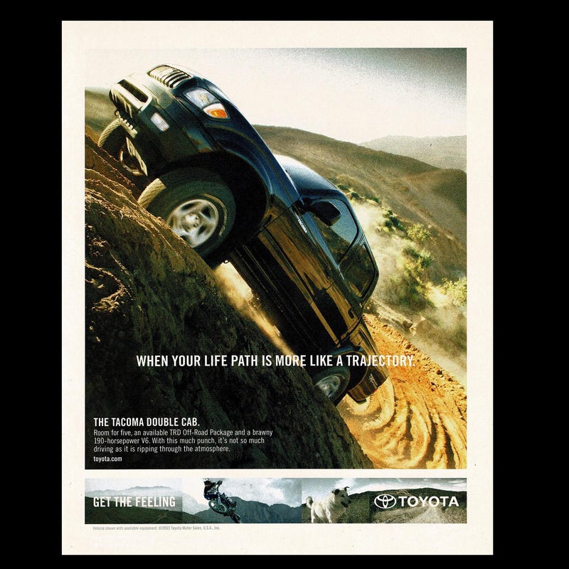 Toyota Tacoma Ads - Etsy