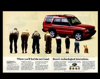 1988 Land Rover Range Rover Original Retro Magazine Ad - Etsy