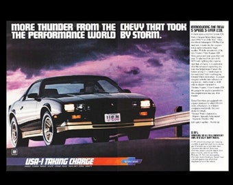 1979 Chevy Camaro IROC Z28 Original Magazine Ad - Etsy