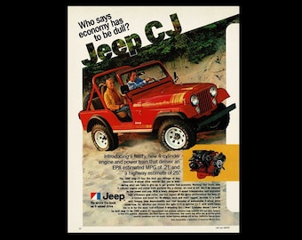 1979 Jeep CJ Renegade-american Motors-built Tough-play Tough-original ...