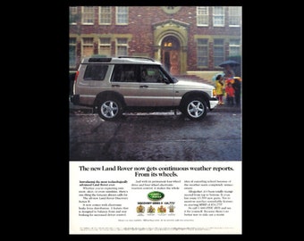 1990 Land Rover Range Rover Original Retro Magazine Ad - Etsy