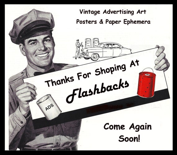 Collectibles Advertisements 1939 Gilmore Red Lion Gasoline Vintage Auto ...