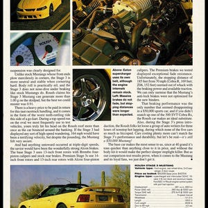 2001 Ford Mustang GT Roush Stage 3 Original Magazine Mini Road Test - Etsy