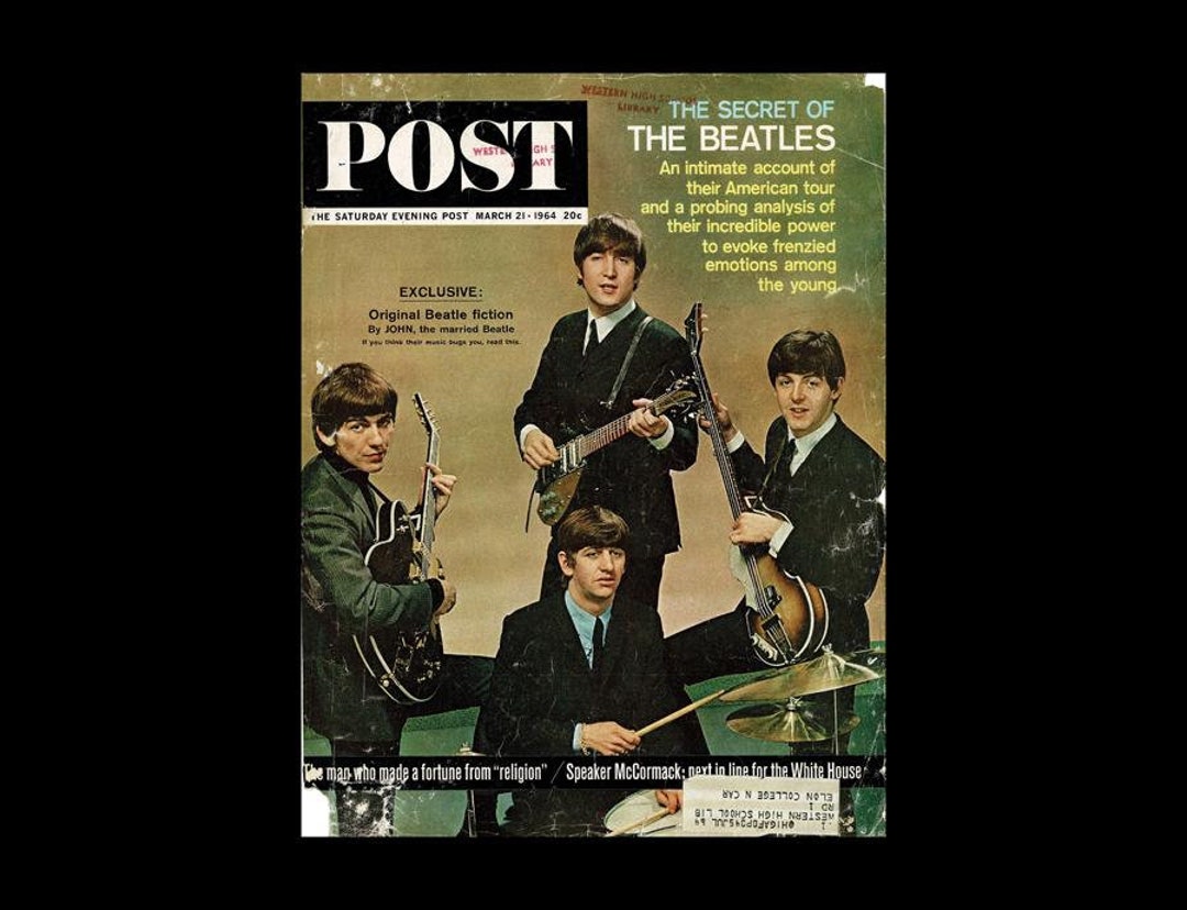 1964 Beatles Original Magazine Cover - Etsy