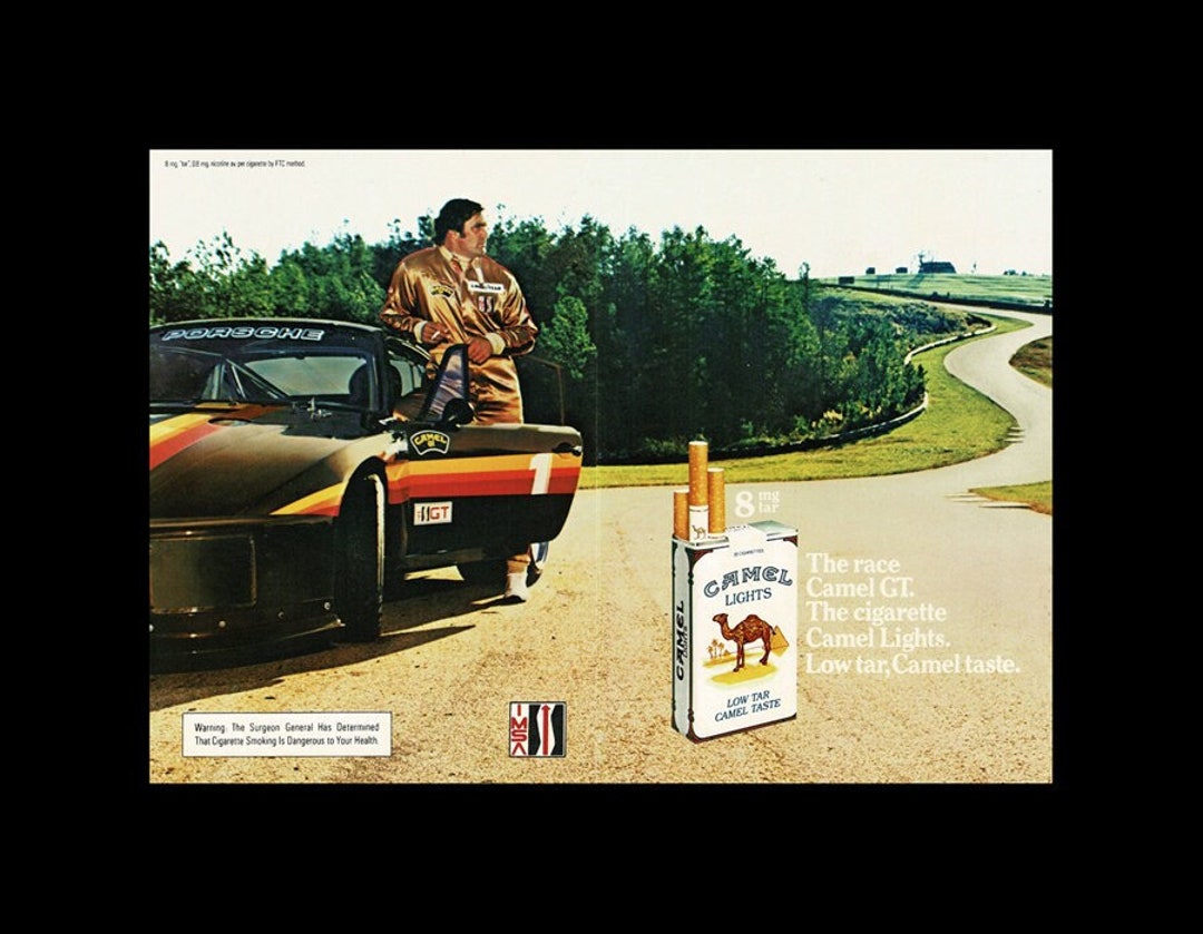 Two 1981 Camel Cigarettes Motorsports Sports Car Racing Original ...