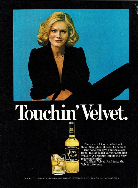 Black Velvet Whiskey Ads