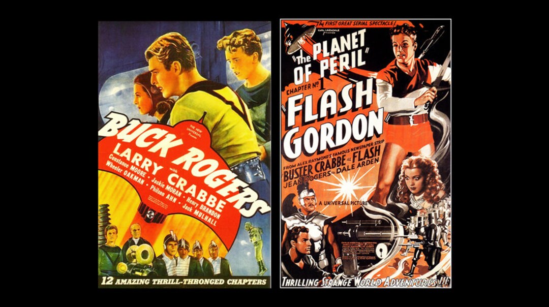 Two 1930's Buck Rogers & Flash Gordon Classic Science - Etsy