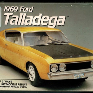 1969 Ford Torino Talladega Vintage Model Kit 1/25 Scale - Etsy