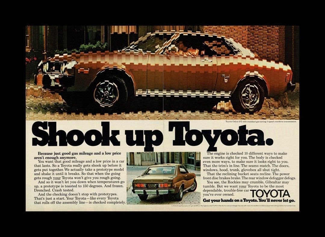 1975 Toyota Celica Original Magazine Ad - Etsy
