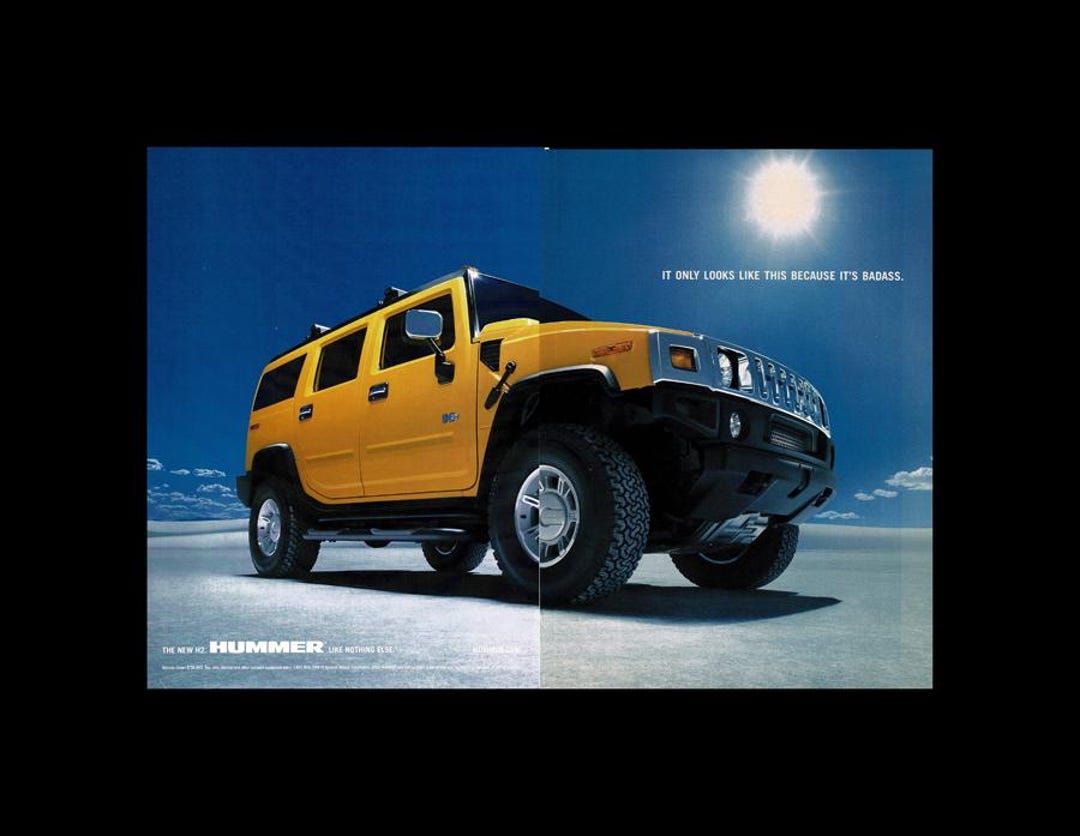 2003 Hummer H2 Original Magazine Ad - Etsy